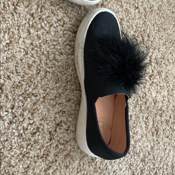 Shoes | Puff Ball Slides | Poshmark